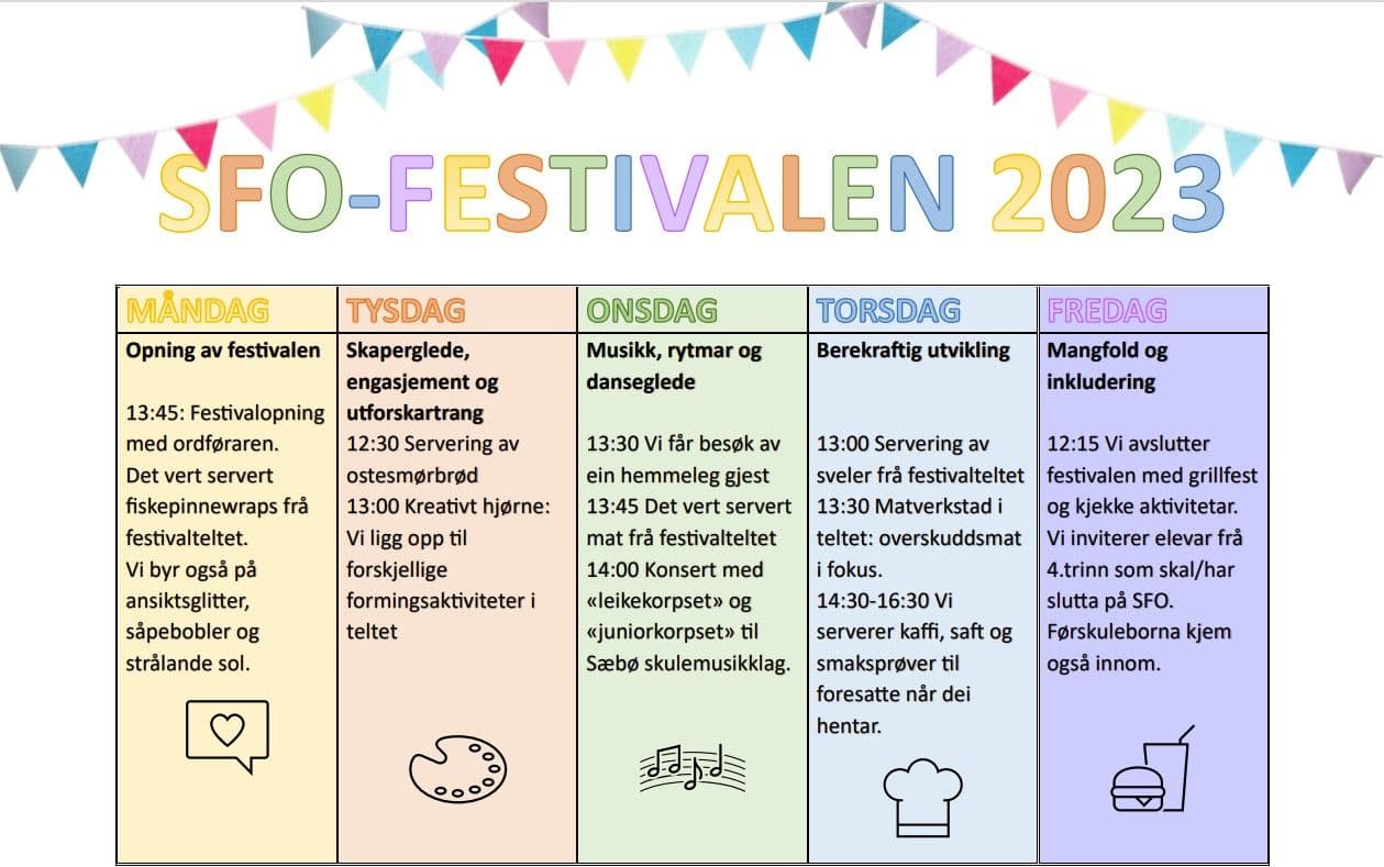 SFOnett - Den store SFO-dagen 24.april 2024 - Aktivitet og bevegelsesglede